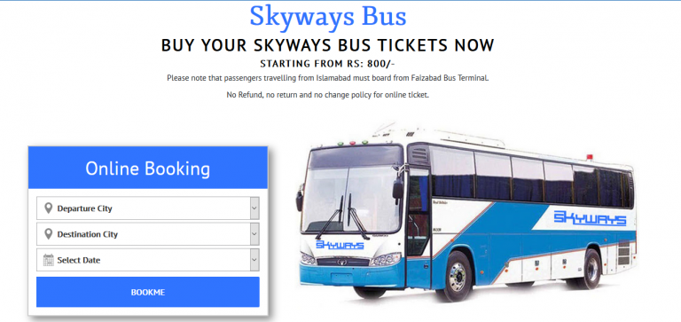 Skyways Daewoo Bus | Fares & Schedule| Terminals | BUSES.PK